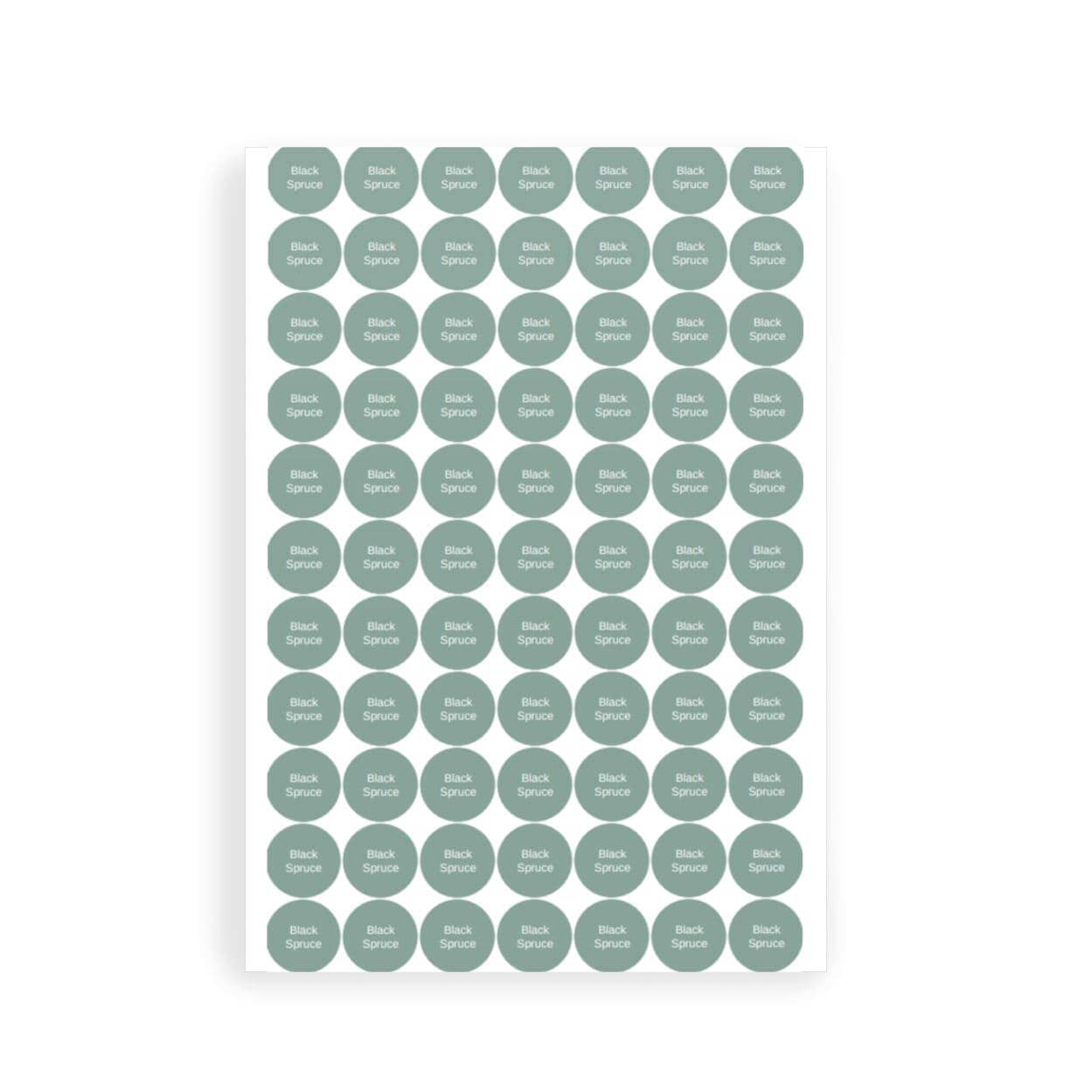 Lid Stickers (Black Spruce) – Your Oil Tools