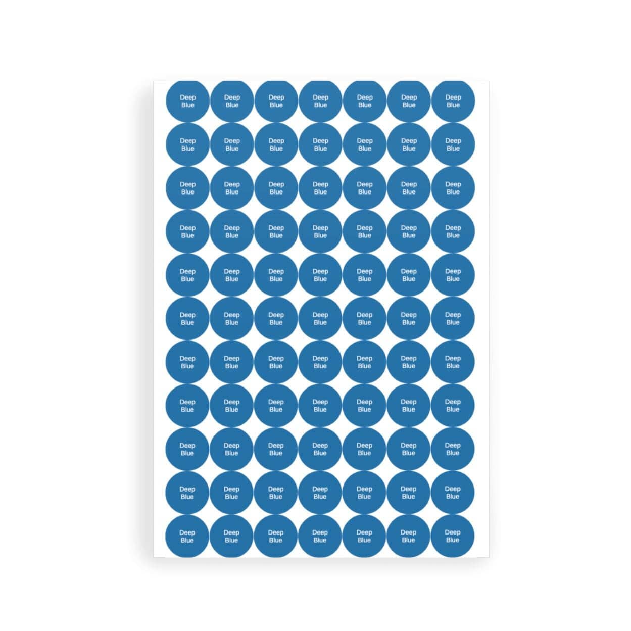 Lid Stickers (Deep Blue) – Your Oil Tools