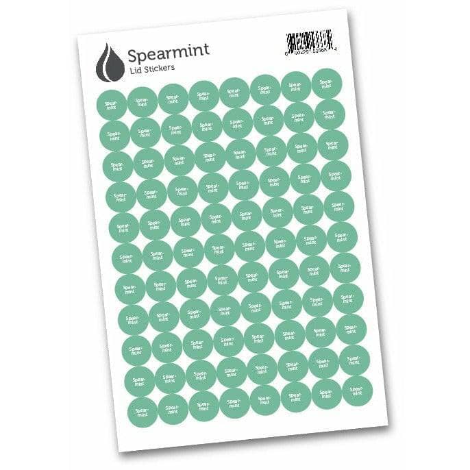 Lid Stickers (Spearmint) – Your Oil Tools