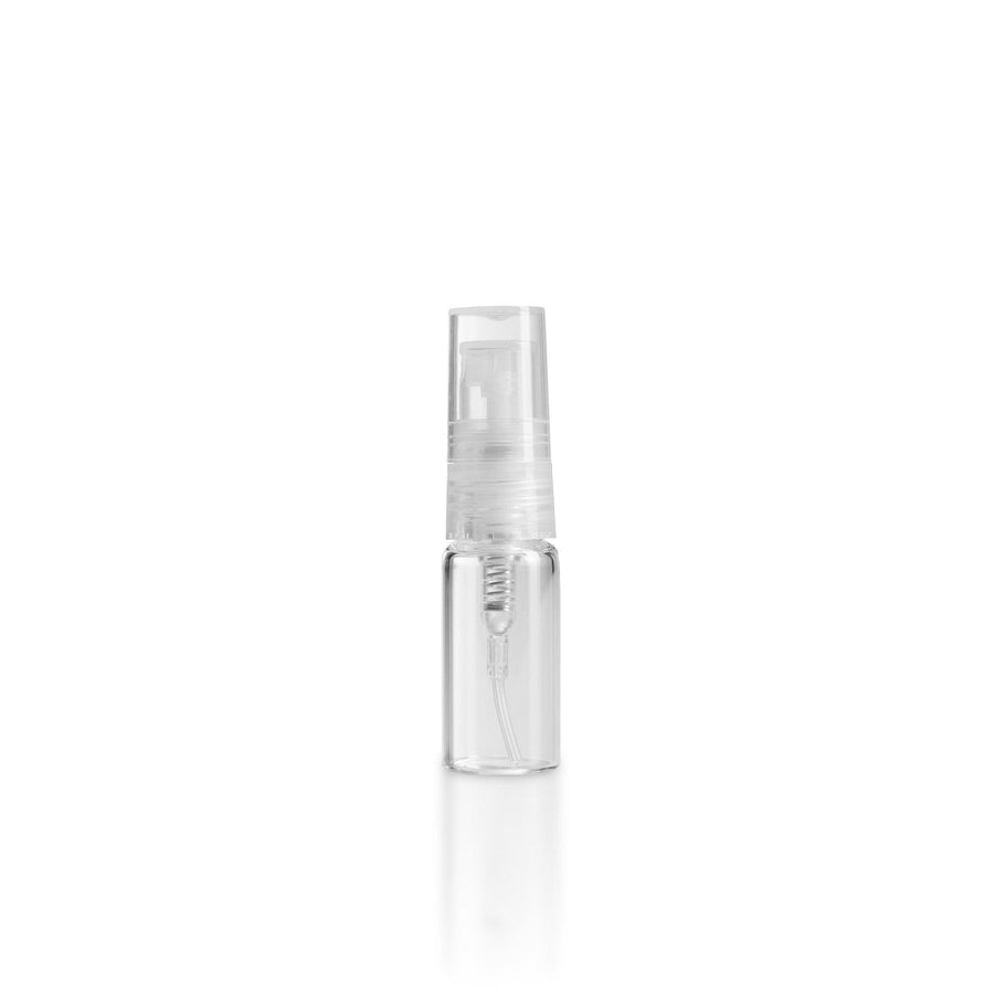 3 ml Clear Glass Vials w/ Natural Fine Mist Top (Pack of 5) – Your Oil ...