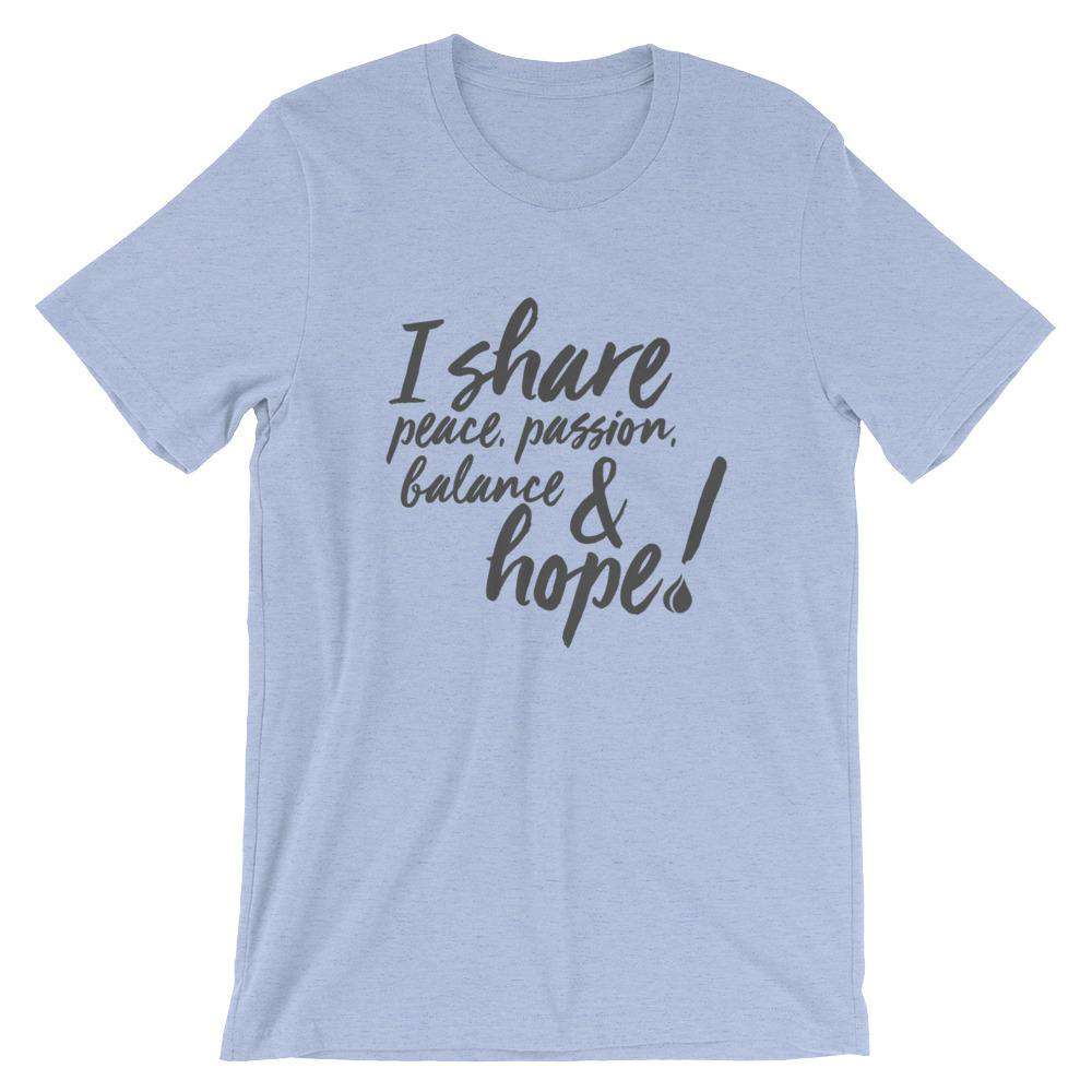 Share (Light) Short-Sleeve Unisex T-Shirt – Your Oil Tools