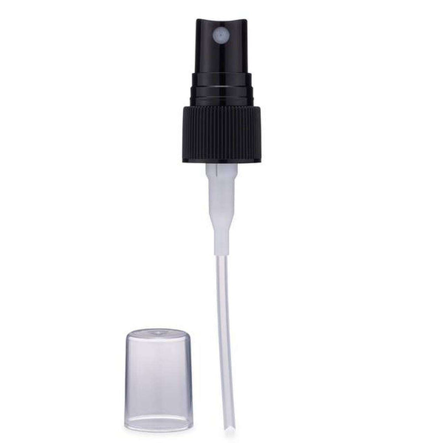 16/410 Black Fine Mist Spray Tops Fits 10 ml & 5 ml Roller Bottles ...