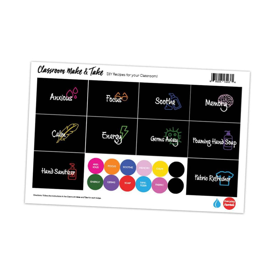 Classroom Labels & Lid Stickers – Your Oil Tools