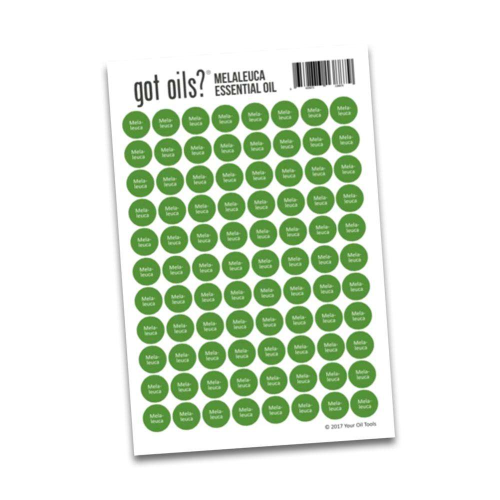 Lid Stickers (Melaleuca) – Your Oil Tools