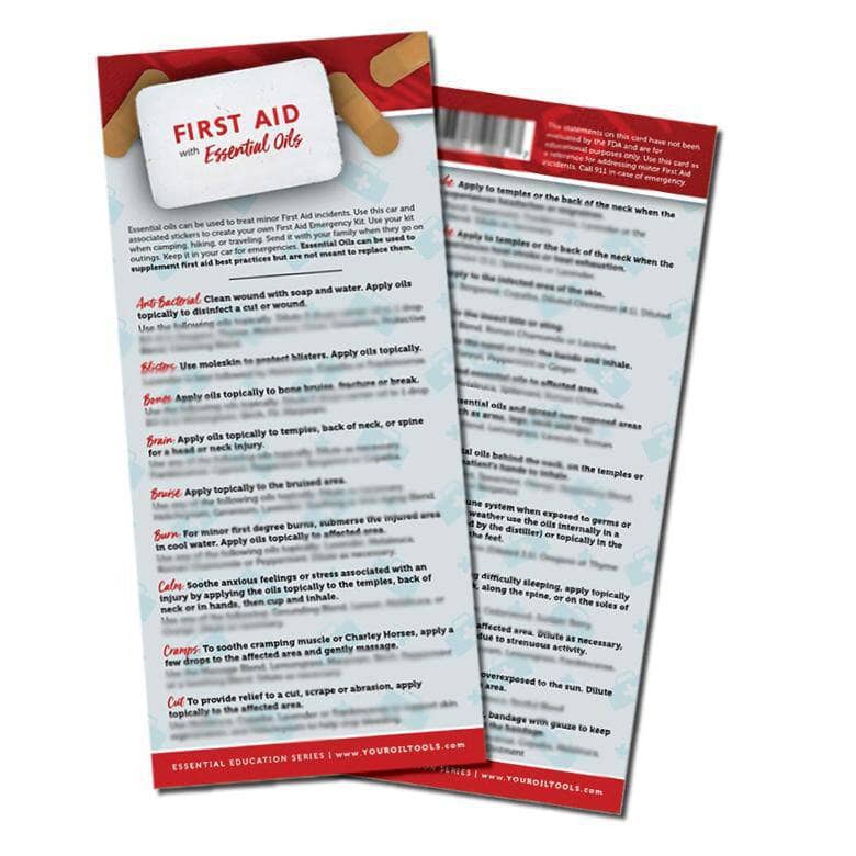 First Aid Education Card – Your Oil Tools